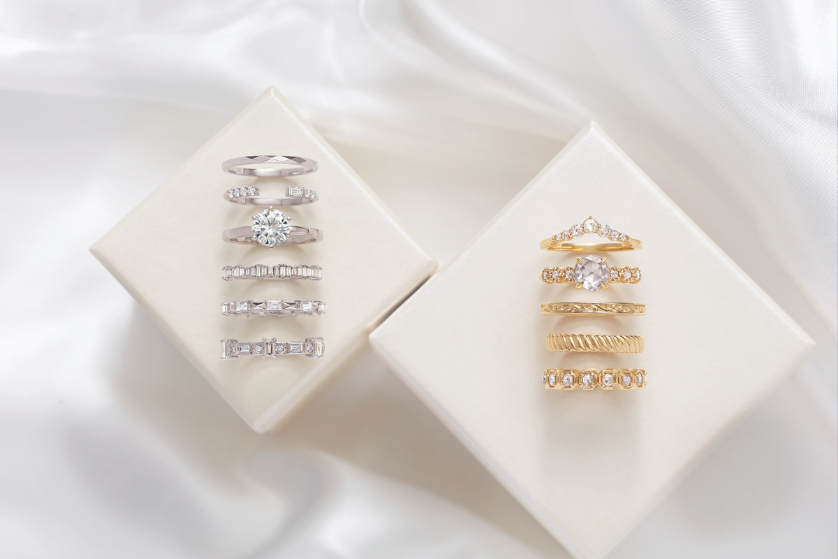 The Art of Ring Stacking - Soha Diamond Co.™