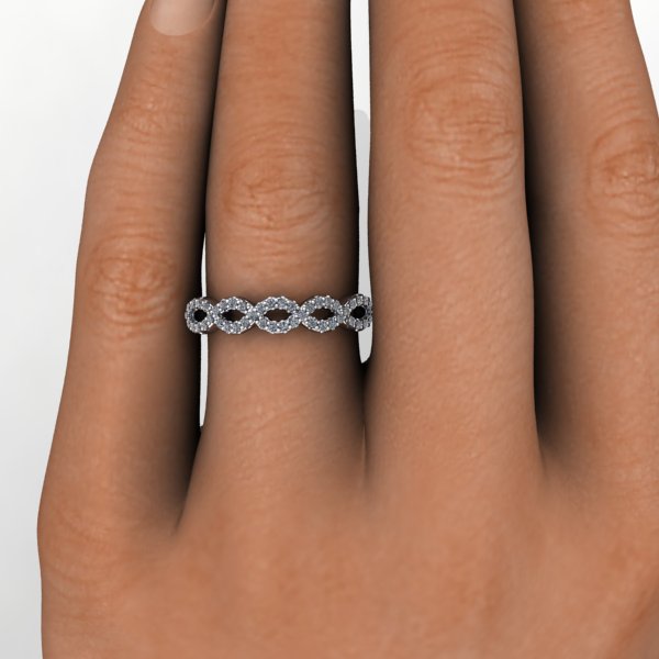 Gemma Diamond Wedding Band - Soha Diamond Co.™