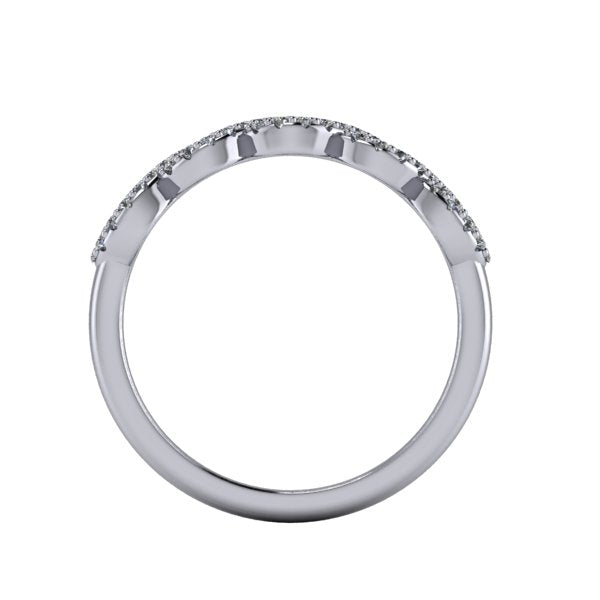 Gemma Diamond Wedding Band - Soha Diamond Co.™
